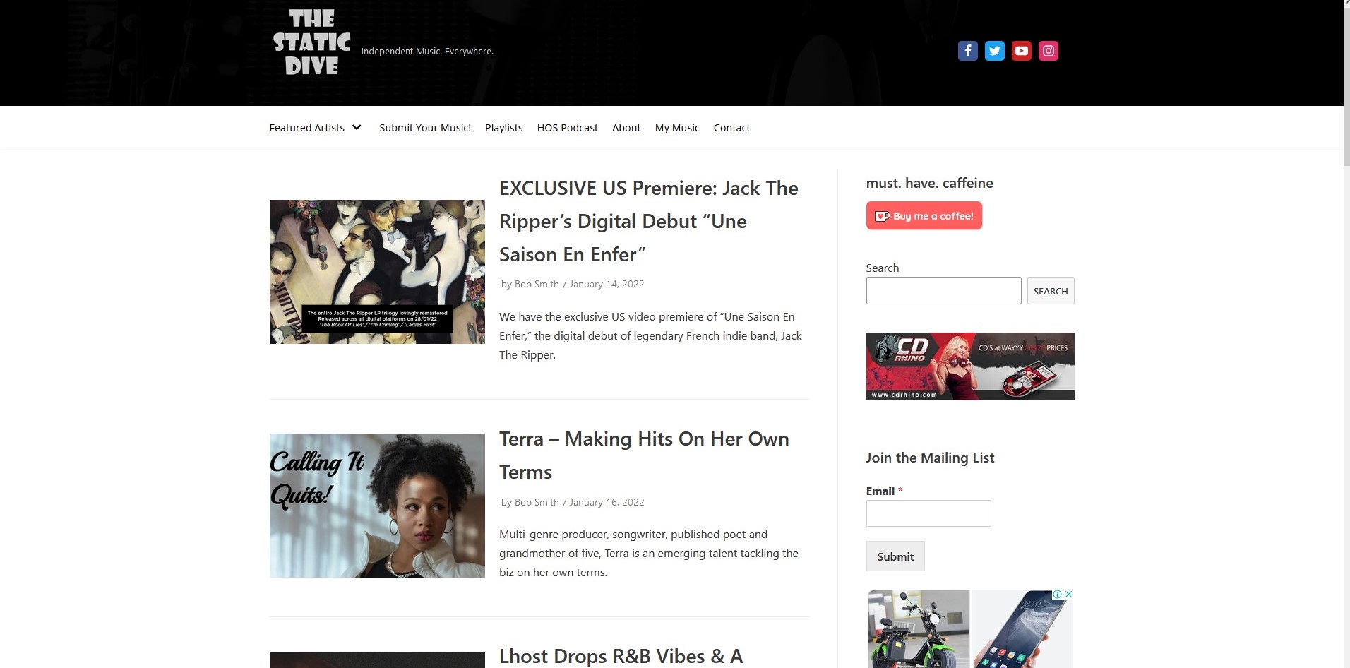 25 Certified Music Blogs To Submit To and Go Viral in 2023 | Tunepical